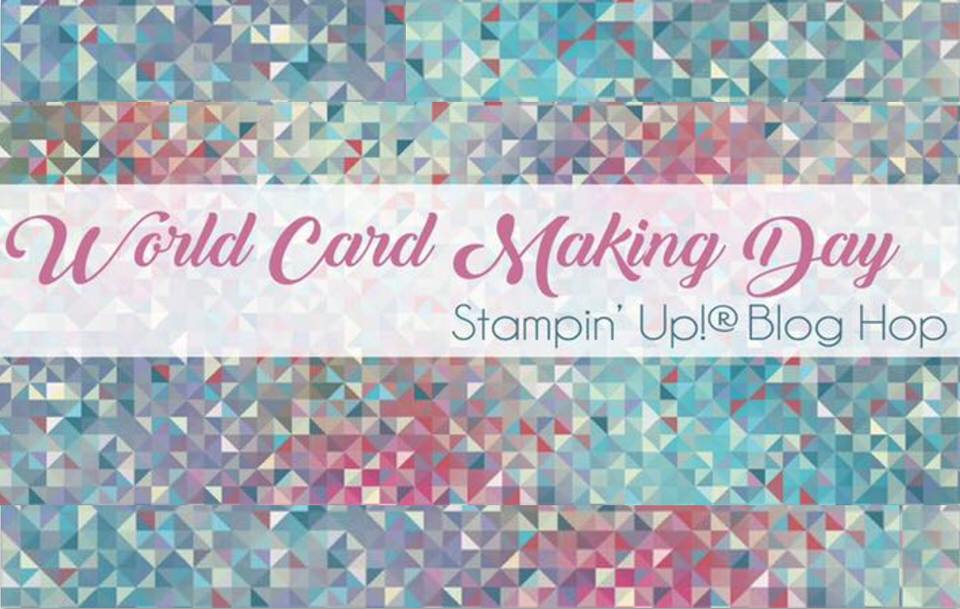 World Card Making Day Blog Hop - Crafty Stampin'