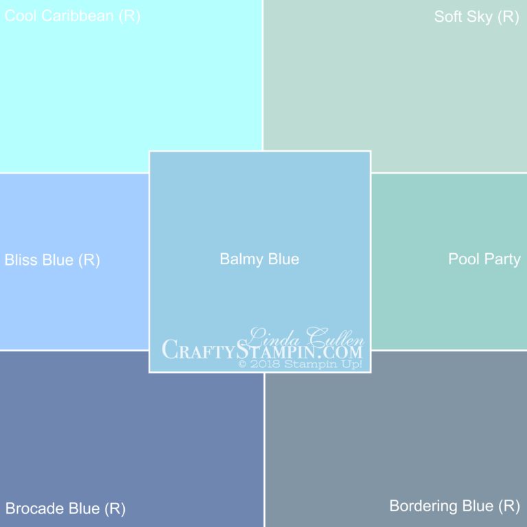 New Stampin Up Core Colors - Linda Cullen - Crafty Stampin