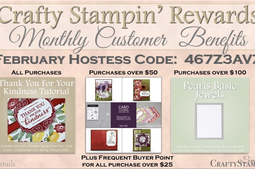 Current Hostess Code - Crafty Stampin'