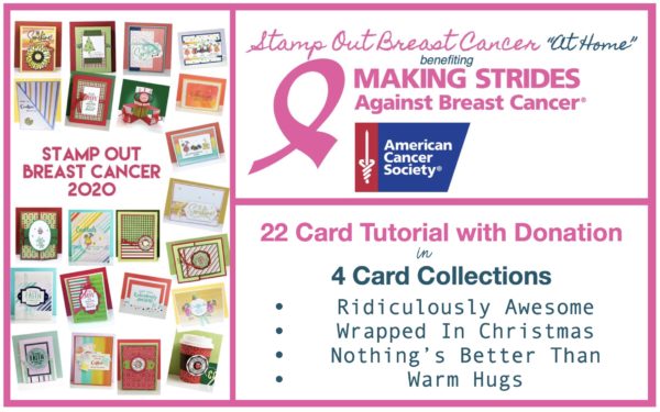 2020 Stamp Out Breast Cancer Event @Home - Fundraiser with Free Tutorial