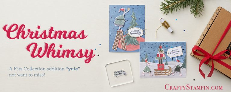 Christmas Whimsy Card Kit - Crafty Stampin' - Linda Cullen - Stampin' Up!