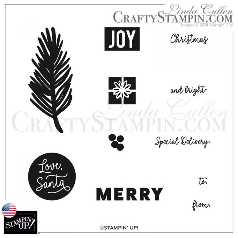 Love Santa Tag Kit - Crafty Stampin' - Linda Cullen - Stampin' Up!