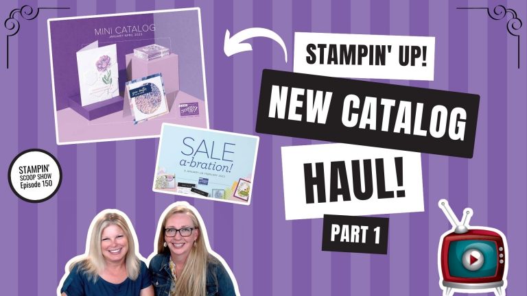 2023 Stampin' Up! January - April Mini Catalog Sneak Peek