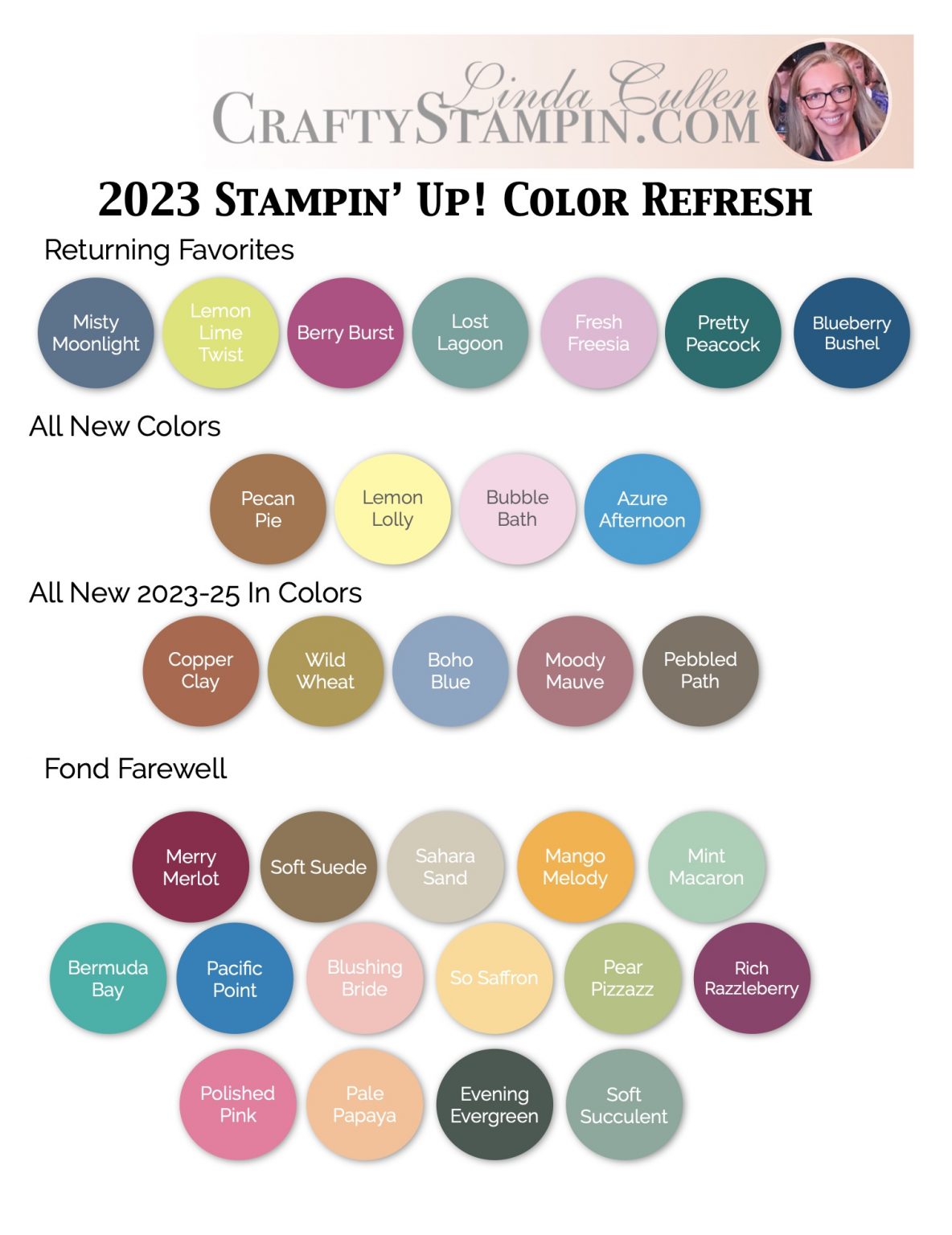 New Colors and Last Chance - Stampin Scoop