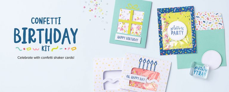 Confetti Birthday Kit - Kits Collection - Crafty Stampin'