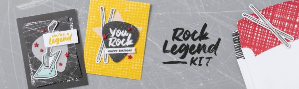 Rock Legend Kit - Kits Collection - Crafty Stampin'