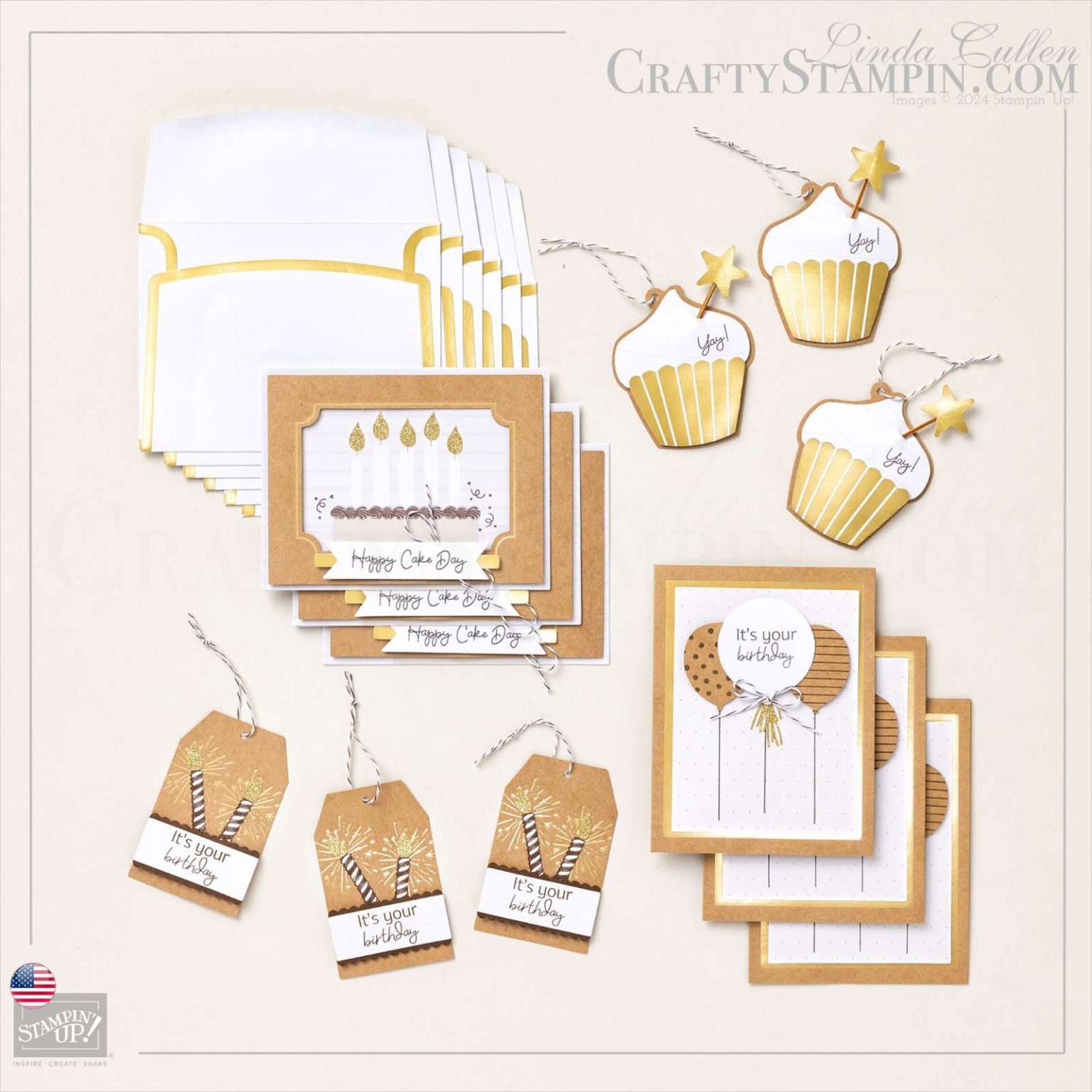 Birthday Sparkle - Kits Collection - Crafty Stampin'