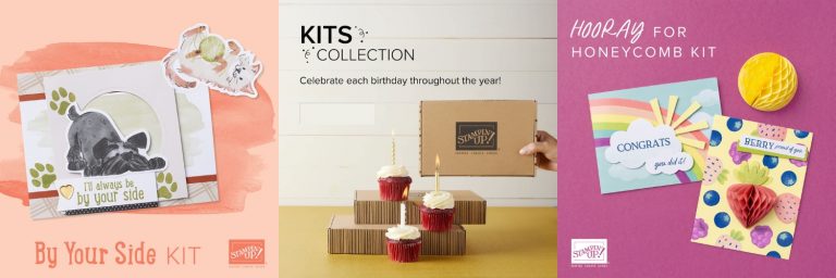 By Your Side & Hooray for Honeycomb - Kits Collection - Crafty Stampin'