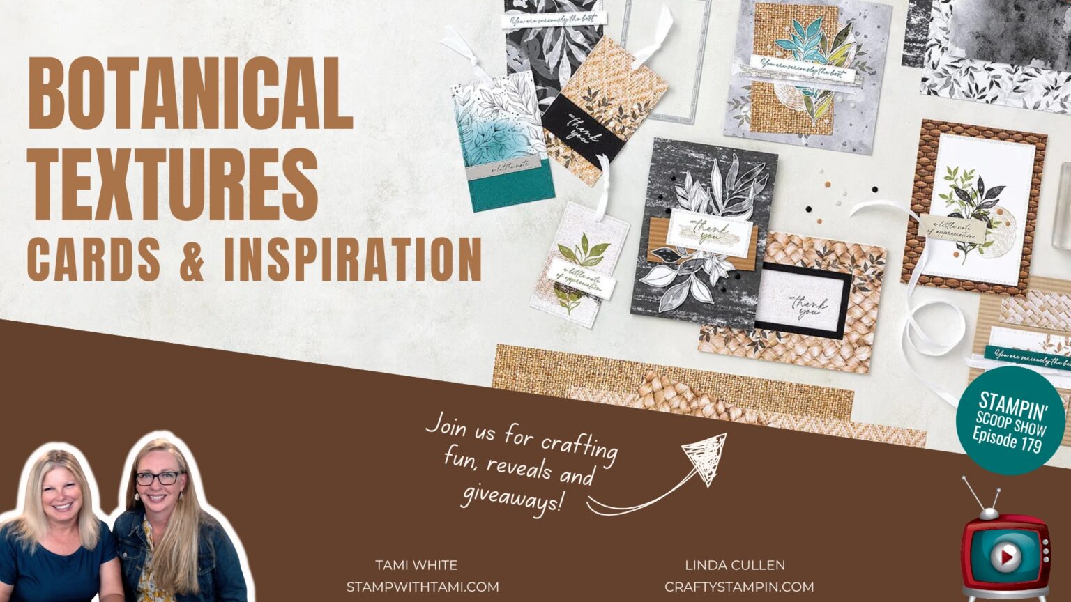Botanical Textures - Stampin Scoop #179