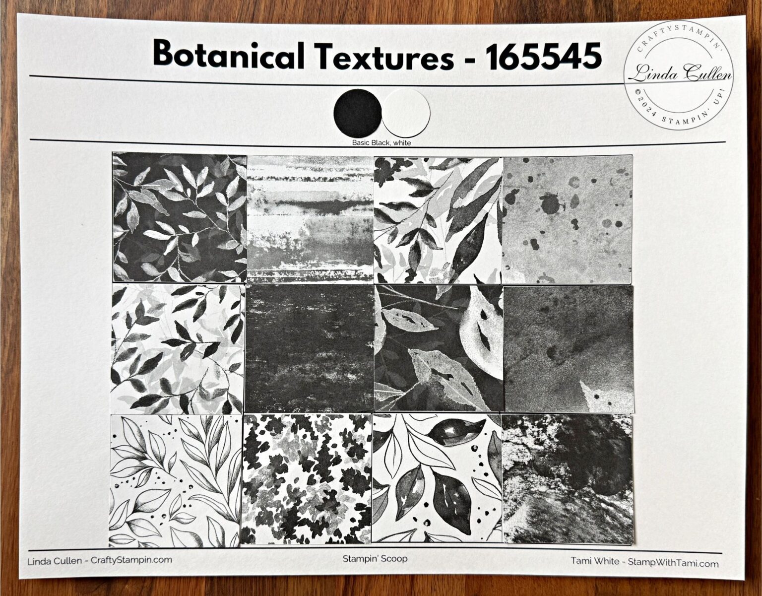 Botanical Textures - Stampin Scoop #179