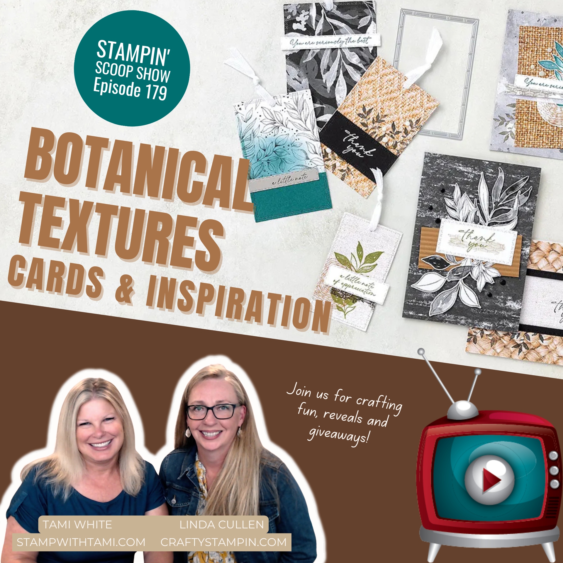 Botanical Textures - Stampin Scoop #179
