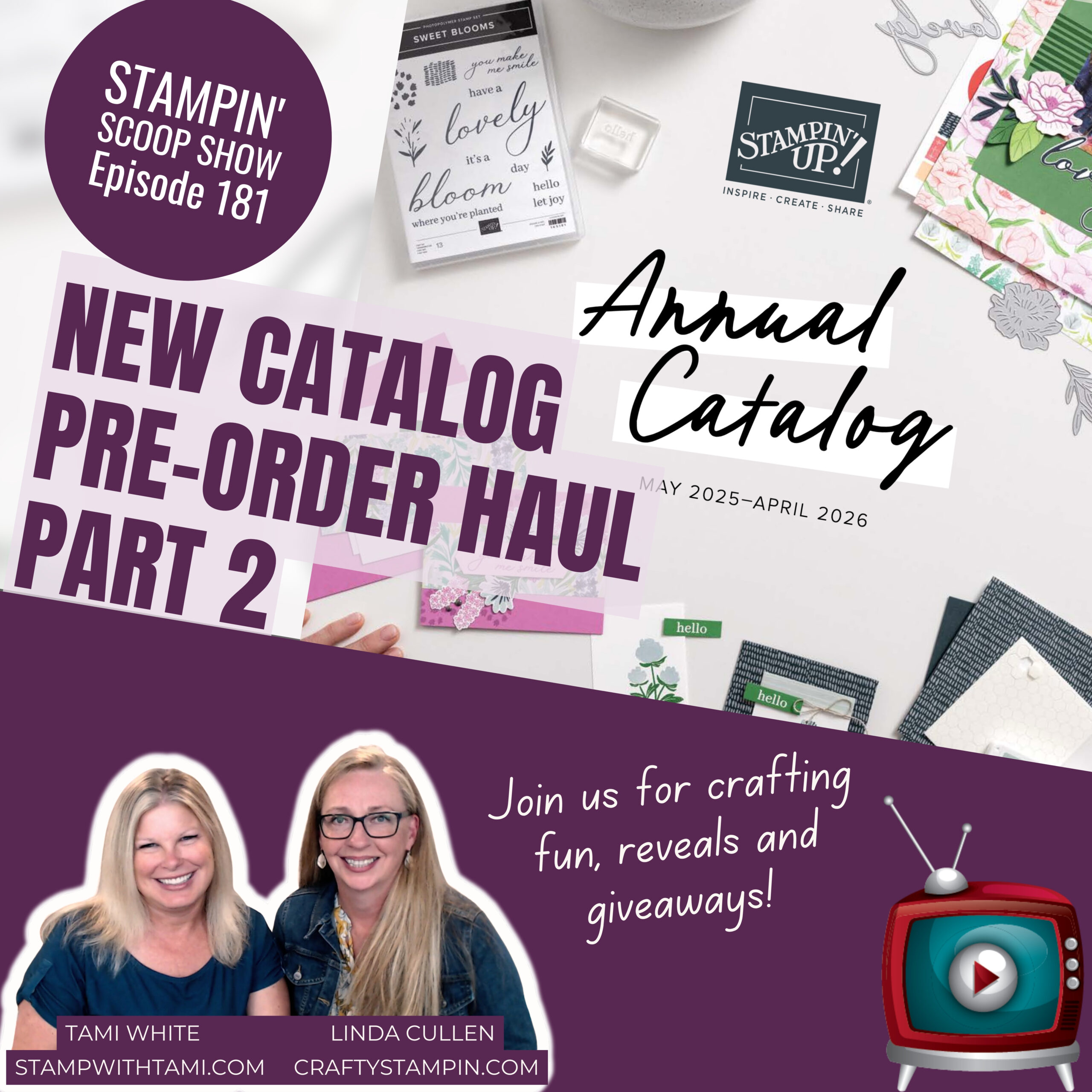 Stampin Scoop - 2025 - 2026 Stampin Up Annual Catalog Kick Off