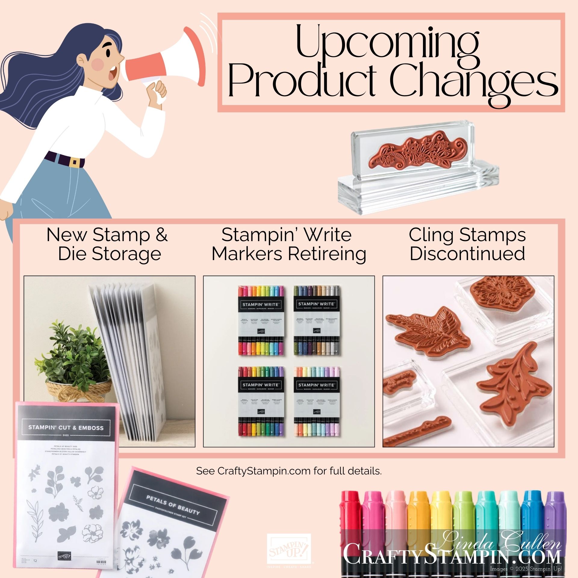 Upcoming Product Changes - Crafty Stampin'