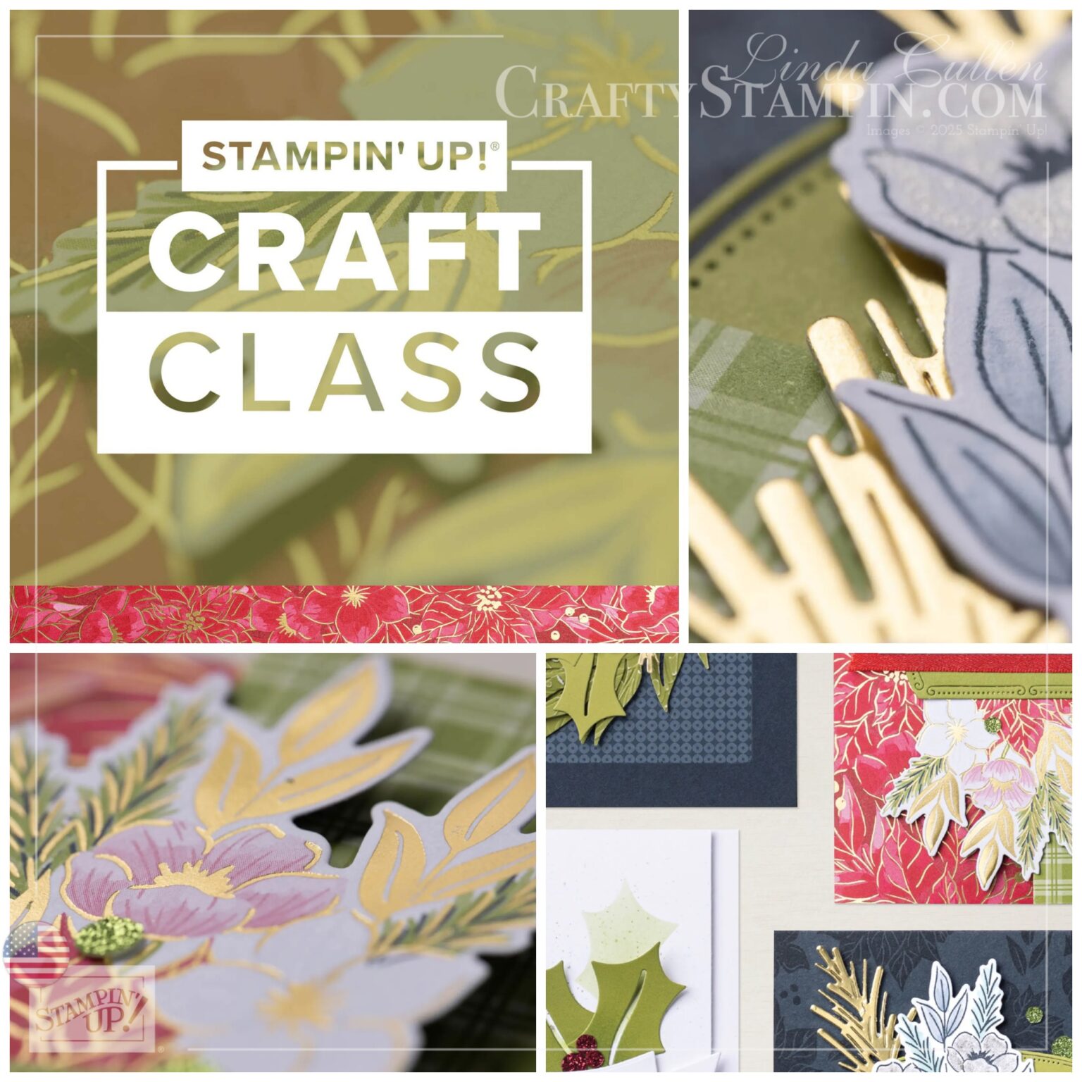 Stampin' Up! Craft Class - Traditions of Christmas - Crafty Stampin'